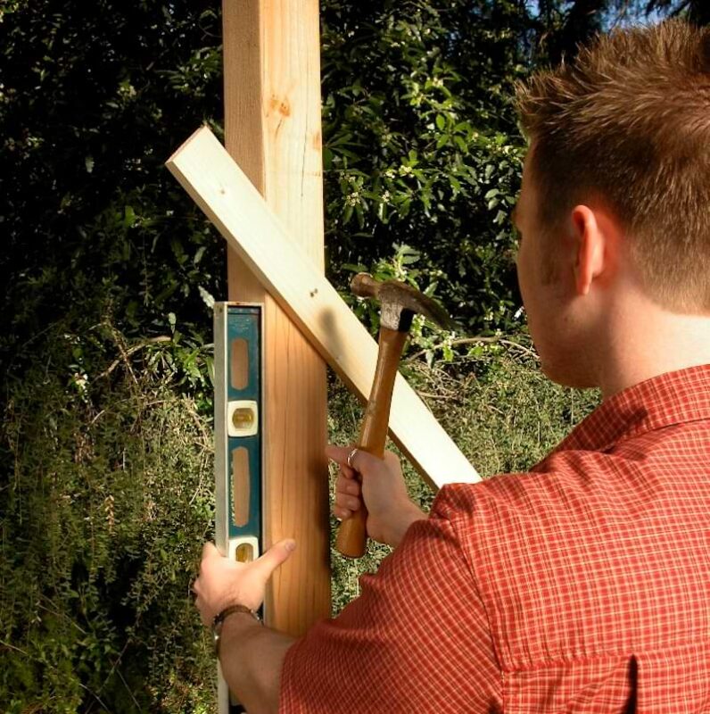 How to Measure and Cut Wood Posts and Lift Beams | HomeTips